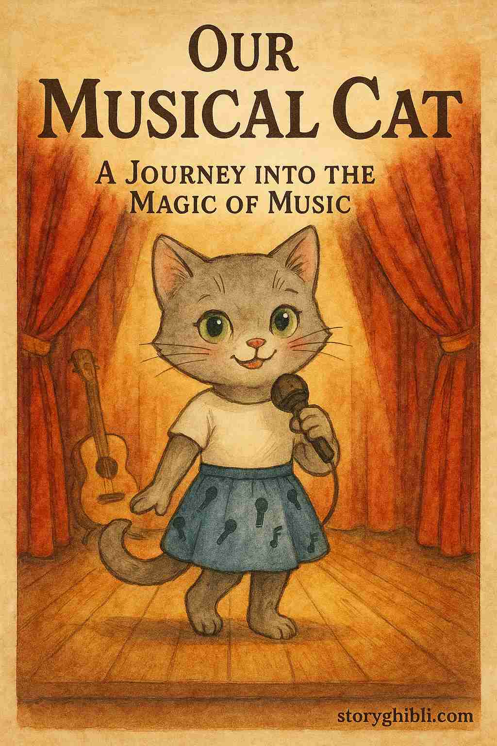 StoryGhibli Magical Illustrated Ghibli Cat Stories for Kids